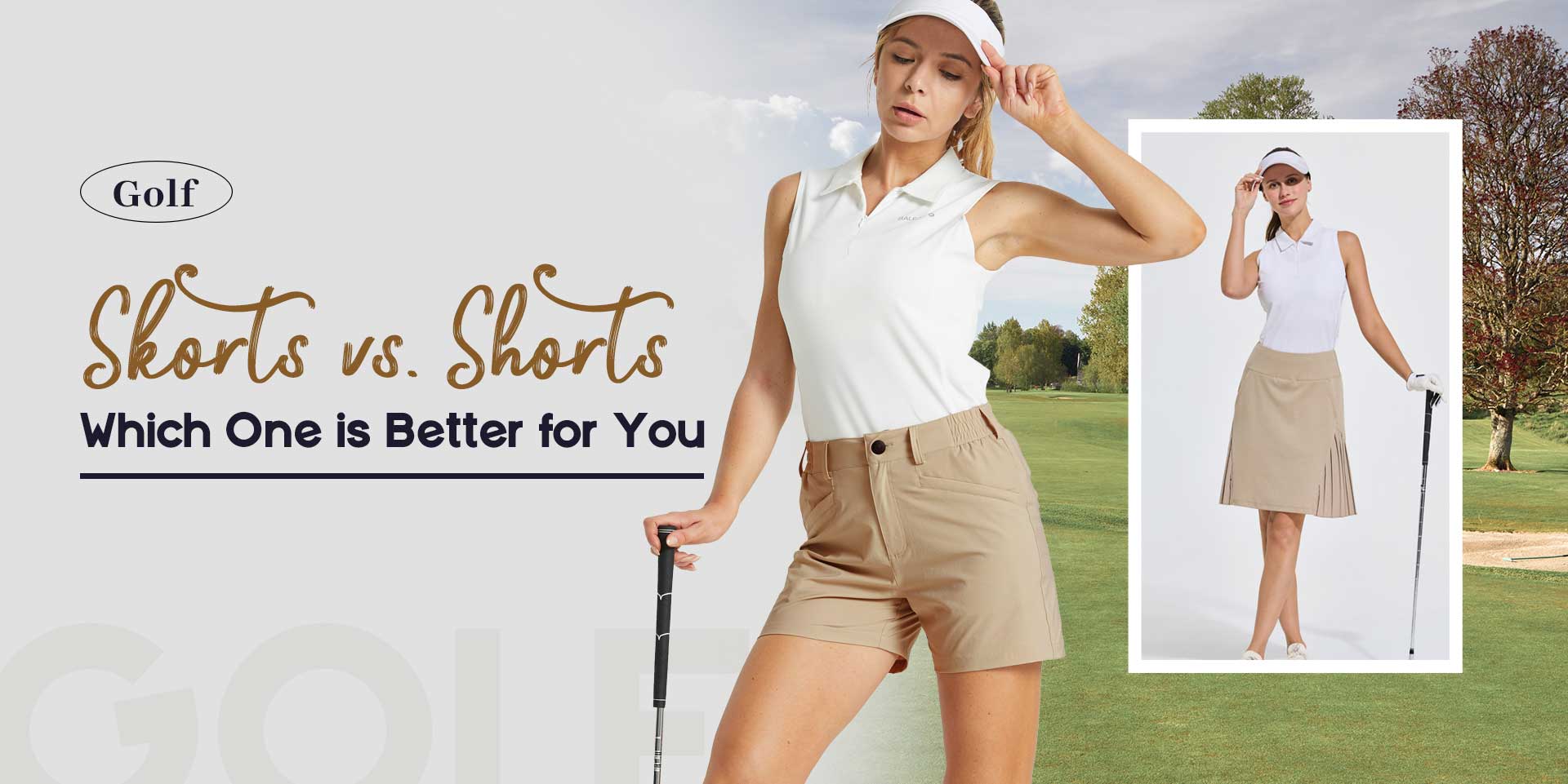 Golf Skorts vs. Shorts: Which One is Better for You? – Baleaf-AU